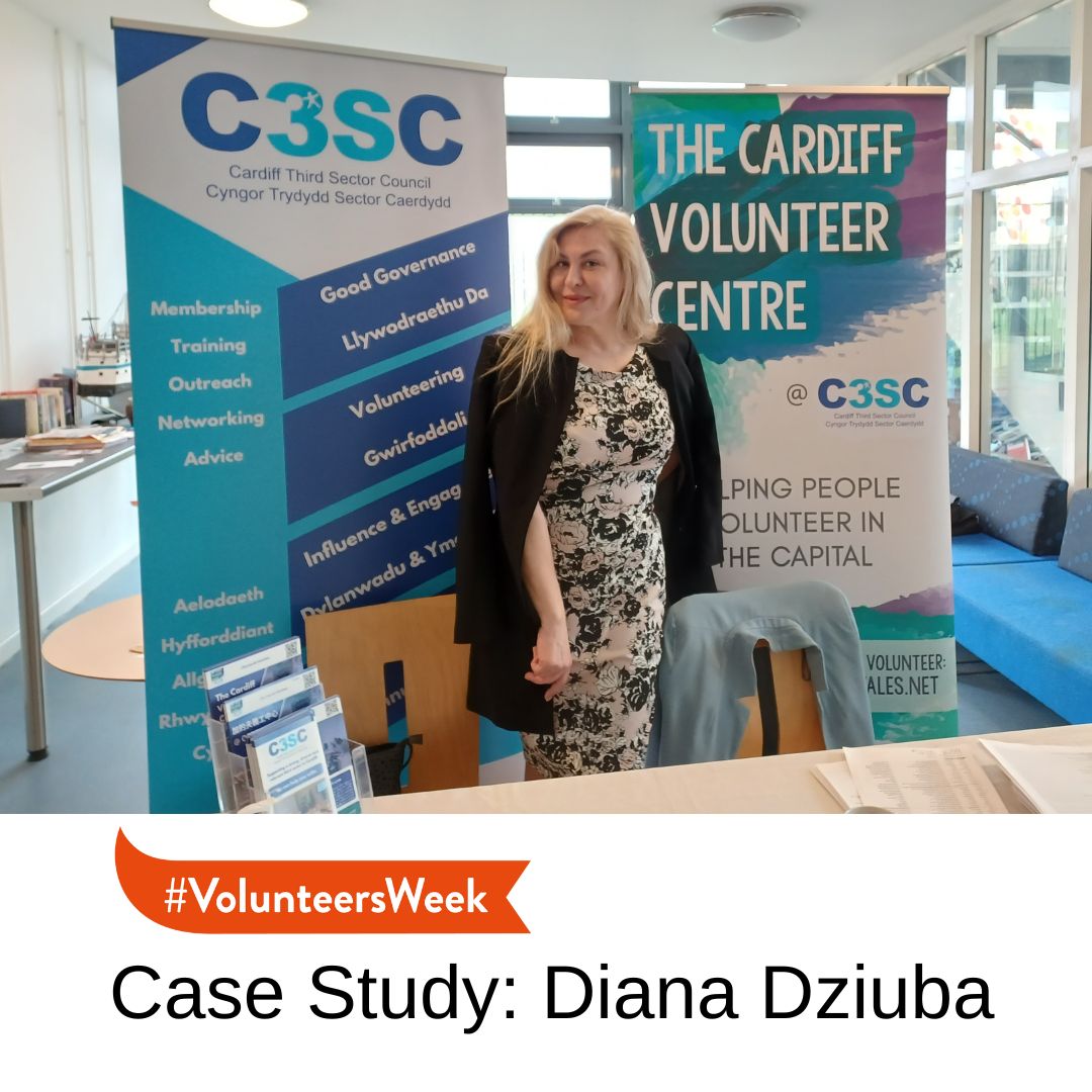 #VolunteersWeek Case Study: Diana Dziuba | C3SC - Cardiff Third Sector ...