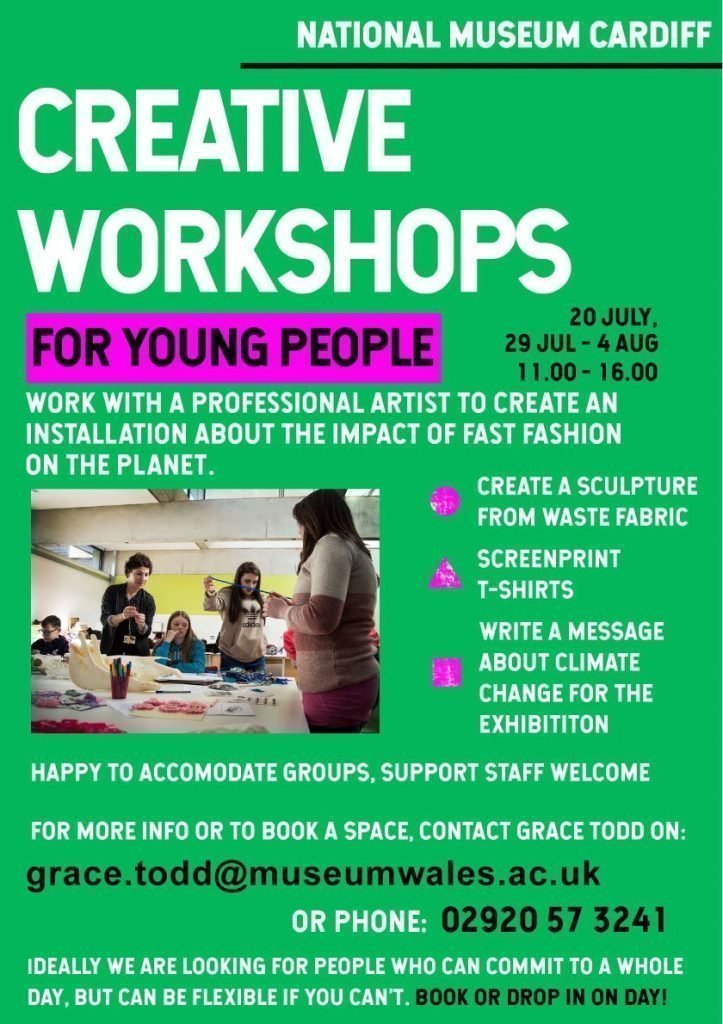 Creative Workshops for Young People | C3SC - Cardiff Third Sector Council